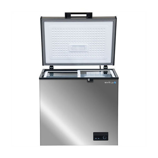 El-Iraqi Company | WHITE WHALE DEEP FREEZER 250 LITER STAINLESS STEEL ...