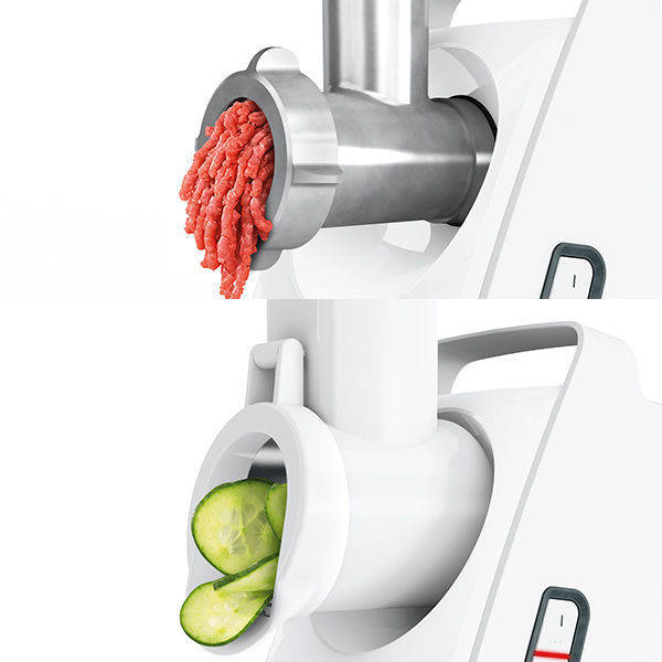 El-Iraqi Company | BOSCH MEAT MINCER COMPACT POWER 1500 WATT WHITE MFW3540W