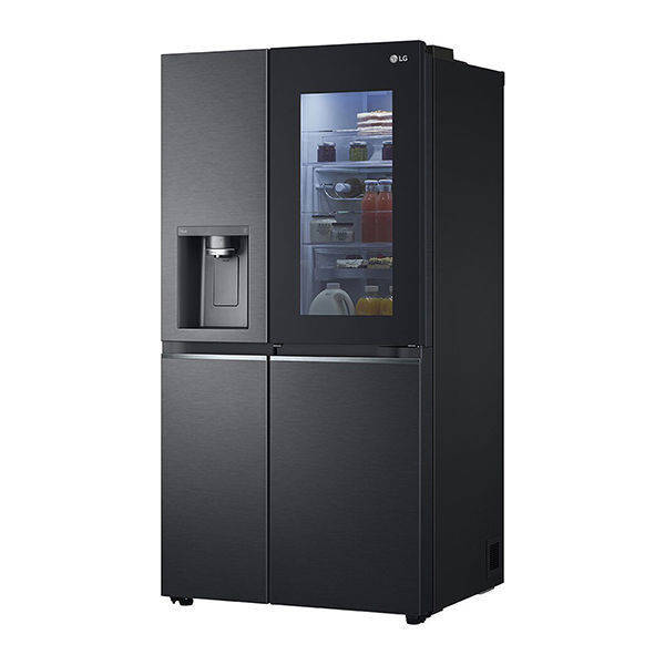 El-Iraqi Company | LG New Refrigerator with InstaView ThinQ™ 635L - Black - GC-X257CQHS