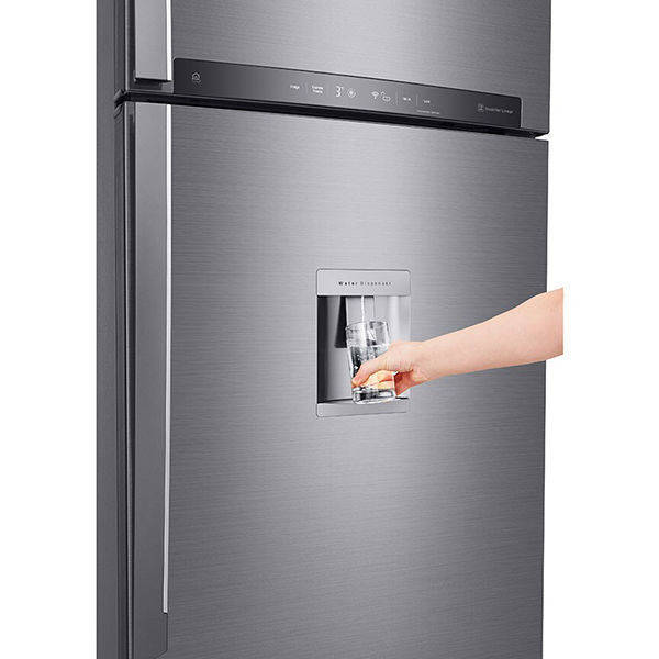 El-Iraqi Company | LG Refrigerator Linear Compressor 592L - Silver - GR ...