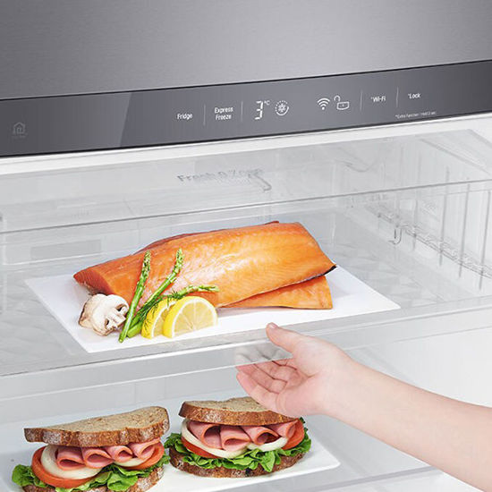 El-Iraqi Company | LG Refrigerator Linear Compressor 509L - Silver - GN ...