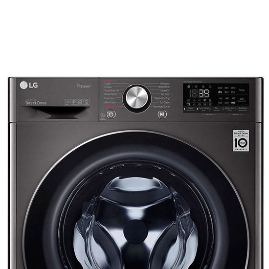 El-Iraqi Company | LG Vivace Washing Machine 9 Kg/ 5 Kg Dryer - Black ...