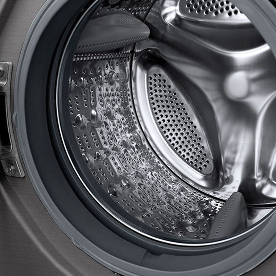 El-Iraqi Company | LG Washing Machine 8Kg Chrome Knob - Silver - FH2J3TNG5