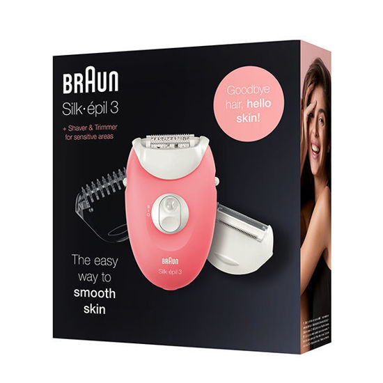 El-Iraqi Company | Braun Silk-epil Epilator Pink - SE 3440