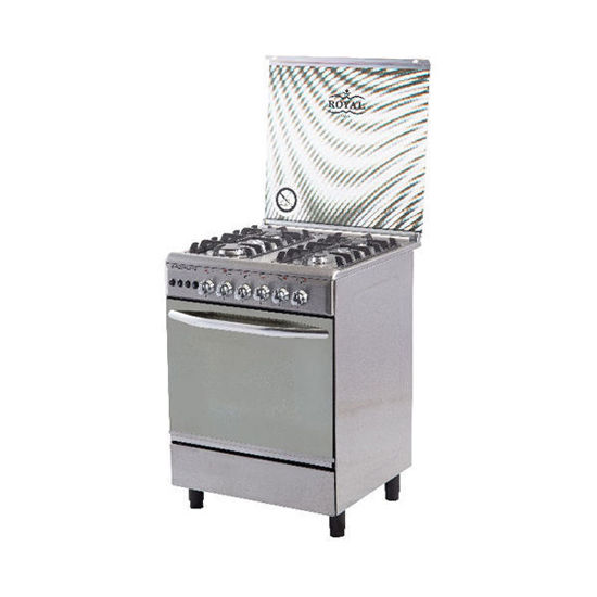 El-Iraqi Company | Royal Gas Cooker Caesar Cast 4 Burners 60×60 cm With ...