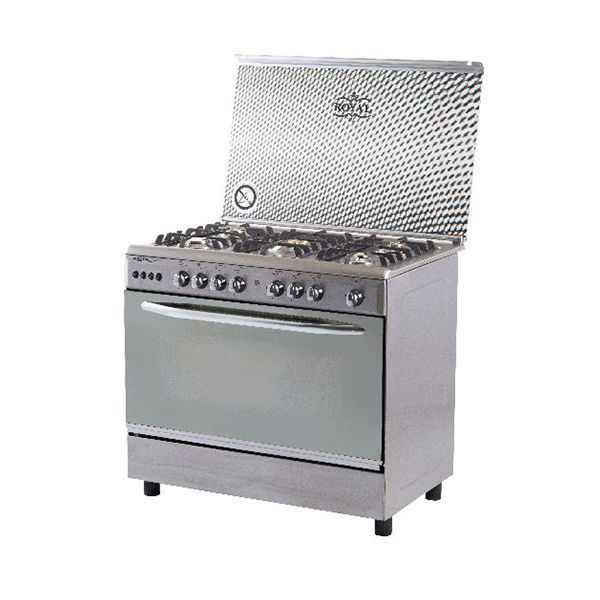 El-Iraqi Company | Royal Gas Cooker Light Cast 5 Burners 60*80 cm With ...