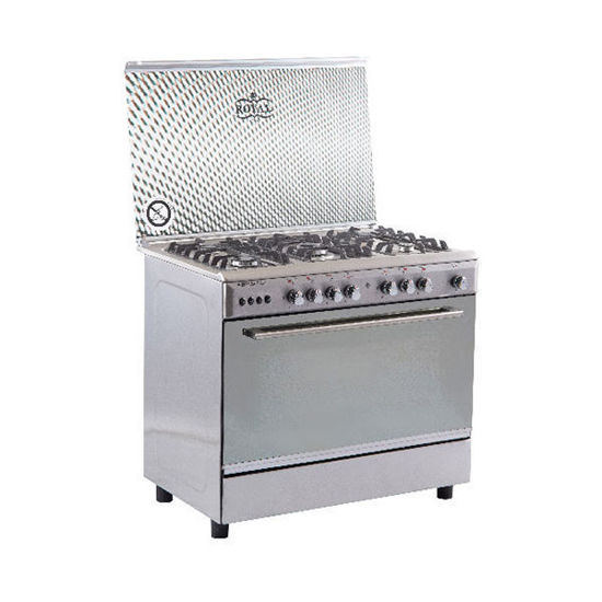 El-Iraqi Company | Royal Gas Cooker Cruzer 5 Burners 60*90 cm With Fan ...