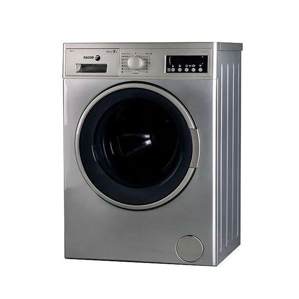El-Iraqi Company | Fagor Front Loading Washing Machine 7 kg Silver - FE ...