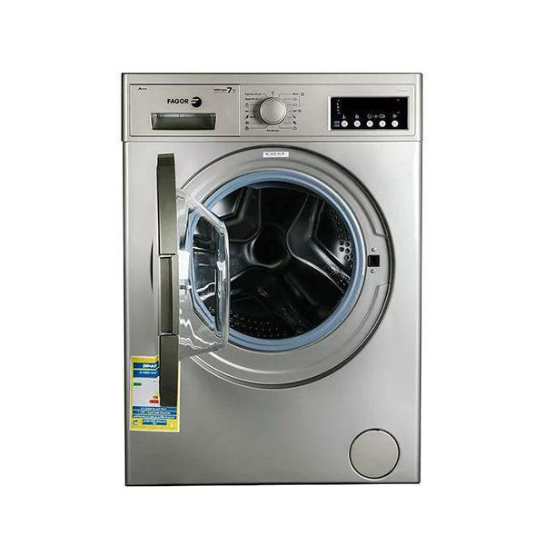 El-Iraqi Company | Fagor Front Loading Washing Machine 7 kg Silver - FE ...