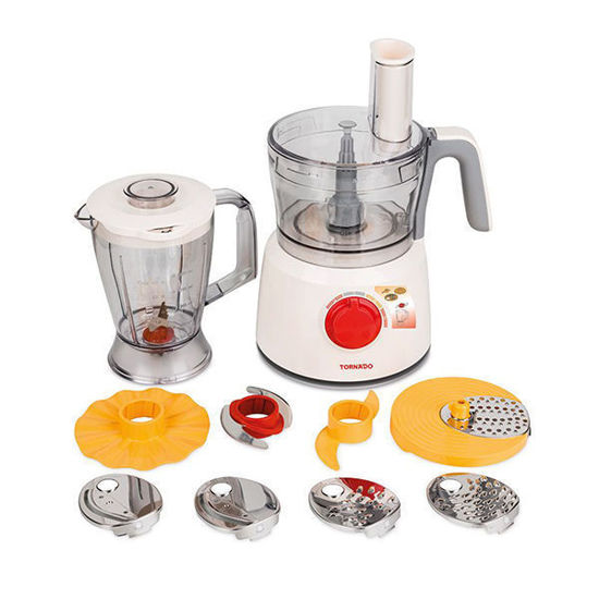 El-Iraqi Company | TORNADO Food Processor 1000 Watt, 1.2 Liter Bowl, 1 ...