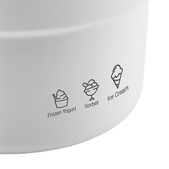 El-Iraqi Company | Mienta Ice Cream Maker Gelato 1 L White - IM48133A