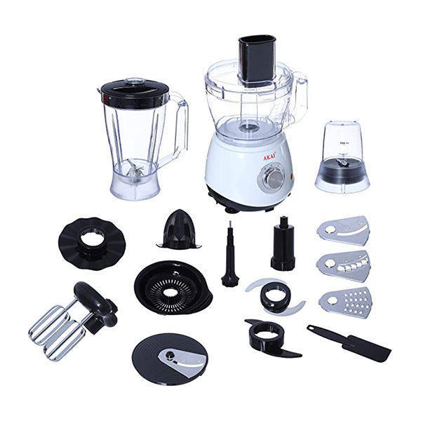 El-Iraqi Company | Akai Food Processor With Grinder 800 Watt - AK-1000F
