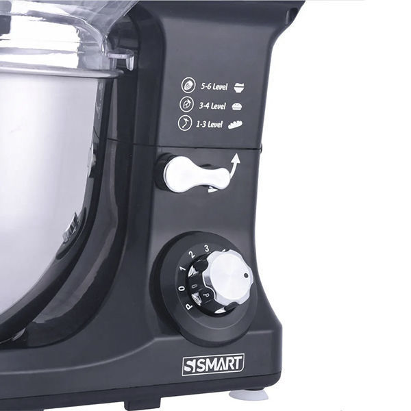 El-Iraqi Company | S Smart Stand Mixer 5 Liter, 1100 Watt, Black and ...