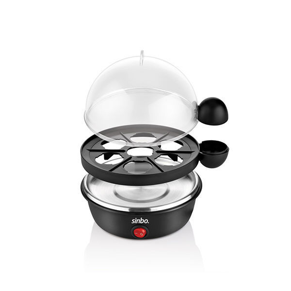 El-Iraqi Company | Sinbo Egg Cooker 350 Watt Black - SEB 5803