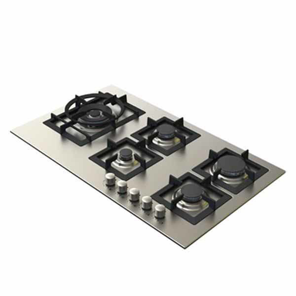 El-Iraqi Company | Kitchen Line Gas Hob Built-in 5 Burners 90 Cm ...
