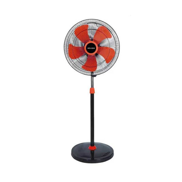 El-Iraqi Company | Wellsun Stand Fan 20 Inch Black x Red - UR-ISE20