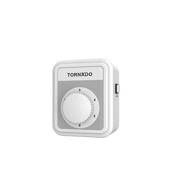 شركة العراقى | مروحة سقف تورنيدو 56 بوصة ليد ، 3 ريشة ، أبيض - TCF56L