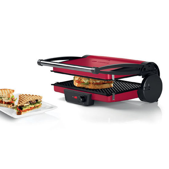 El-Iraqi Company | Bosch Electric Grill 2000 Watt Red Color Model -TCG4104
