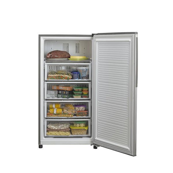 شركة العراقى | ديب فريزر توشيبا نوفروست 4 درج 185 لتر ، سيلفر GF-18H-SL