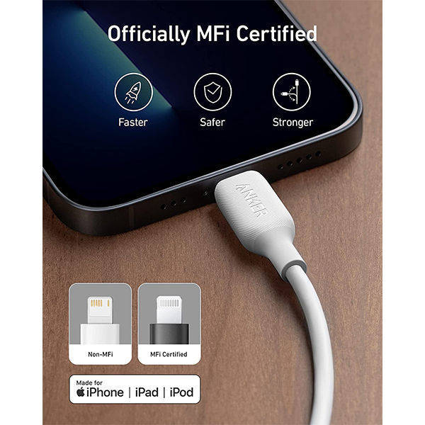 El-Iraqi Company | USB C to Lightning Cable (3 ft), Anker Powerline III ...