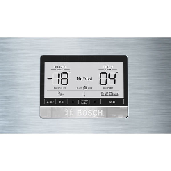 El-Iraqi Company | Bosch refrigerator 641 liter no frost digital silver ...