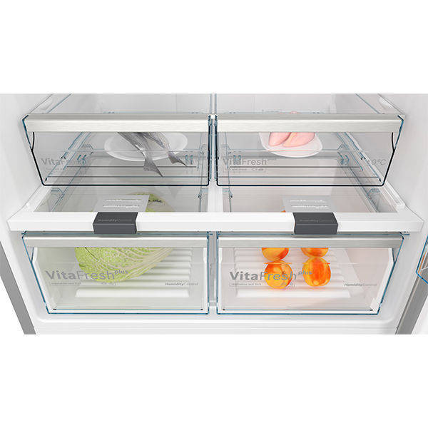 El-Iraqi Company | Bosch refrigerator 641 liter no frost digital silver ...