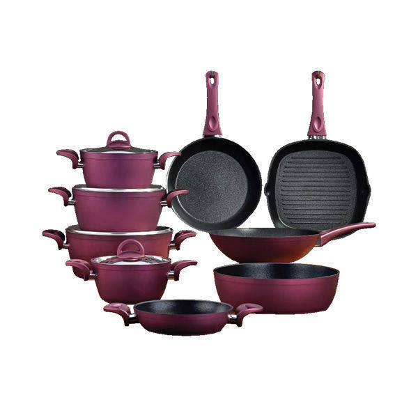 El-Iraqi Company | drobina cookware set 23 piece Tefal titanium Mary