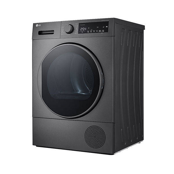 El-Iraqi Company | LG Heat Pump Dryer, 8kg Capacity, A++, Dark Silver ...