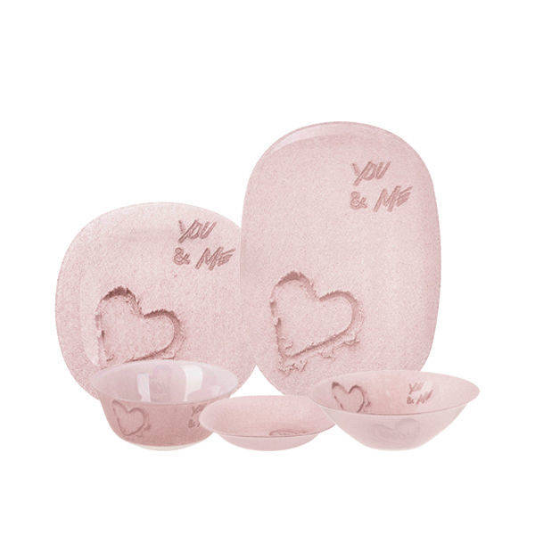 El-Iraqi Company | Luminarc Arcopyrex 69 Pieces You And Me Pink