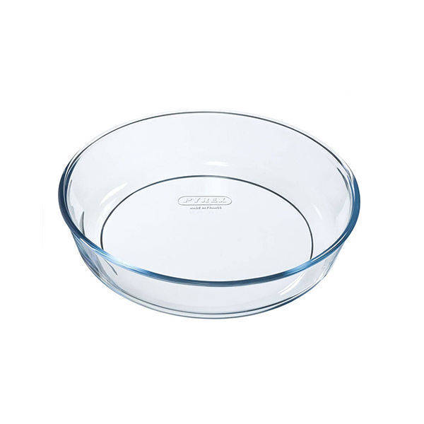 El-Iraqi Company | Pyrex Classic Round Cake Pan Size 26 cm Clear