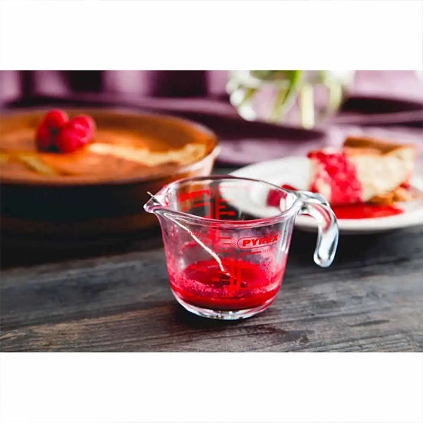 El-Iraqi Company | Pyrex Glass Measuring Jug 0.25 Liter