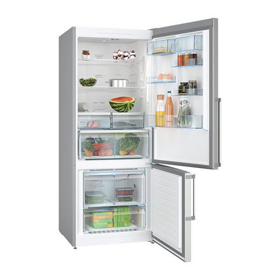 El-Iraqi Company | BOSCH Refrigerator COMBI Digital 526 Liter Inox ...