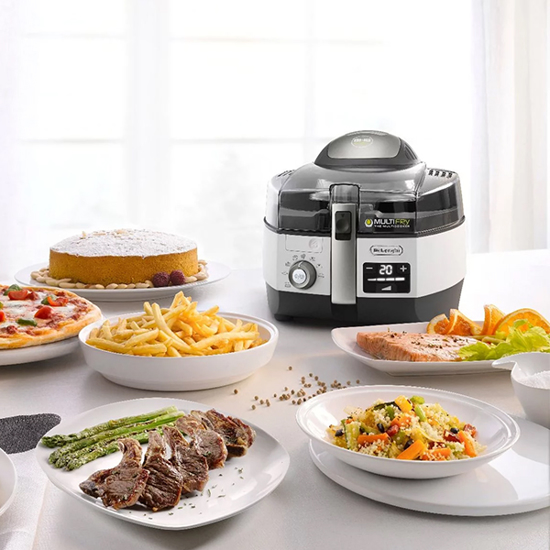 El-Iraqi Company | Delonghi MultiFry Deep Fryer Multi Cooker with Grill ...