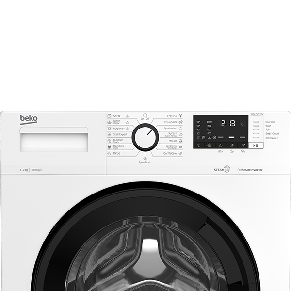 El-Iraqi Company | Beko Washing Machine 7Kg Digital Pro Smart & Steam ...