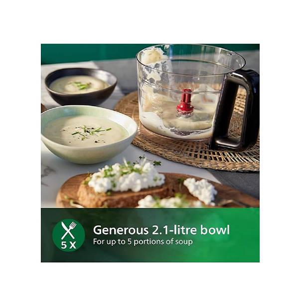 El-Iraqi Company | Philips Food Processor 31 Functions 2.1 Liter 850 ...