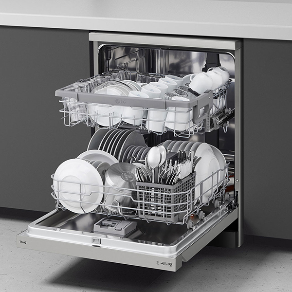 شركة العراقى | غسالة أطباق إل جي بلت ان 14 فرد 10 برامج بالبخار محرك ...