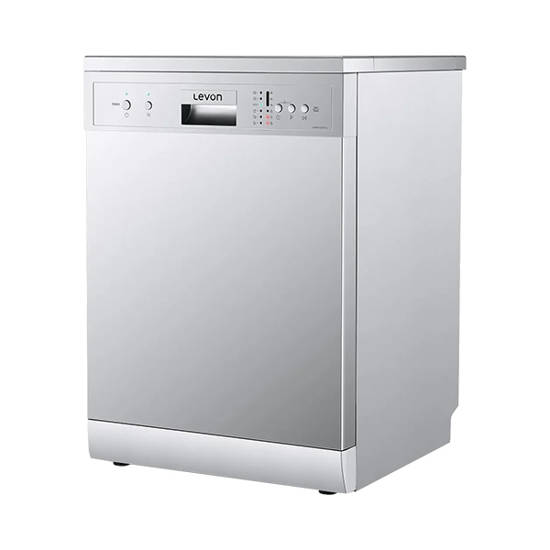 شركة العراقى | غسالة اطباق ليفون 12 فرد 60 سم 6 برامج ستانلس ستيل ...