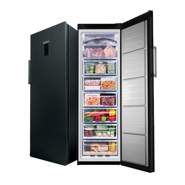El-Iraqi Company | OCEAN DEEP FREEZER 8 DRAWERS NO-FROST DIGITAL Black ...