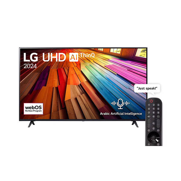 El-Iraqi Company | LG UHD AI UT80 4K Smart TV 55 Inch AI Magic remote ...