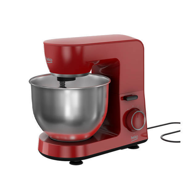 El-Iraqi Company | Beko Stand Mixer 1500 Watt 5 Liter Red MM 5371