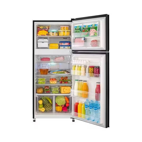 شركة العراقى | ثلاجة تورنيدو 450 لتر ديجيتال انفرتر نوفروست اسود RF-580ATV-BK