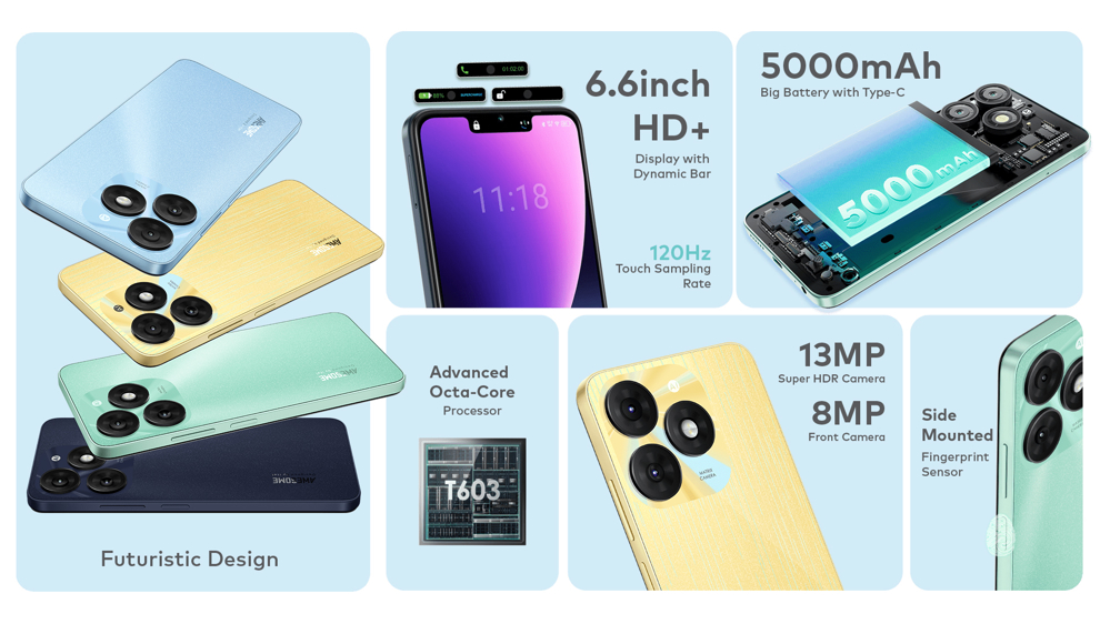 El-Iraqi Company | Itel A70 Storge : 256 g / Ram : 8 g